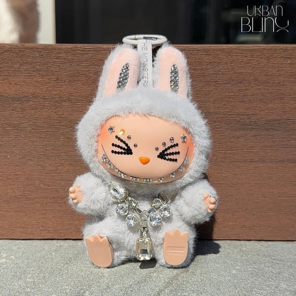 21. Custom Popmart Labubu Hehe – Urban Bling